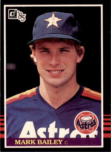 1985 Donruss. Mark Bailey Rookie . Houston Astros #450 | eBay