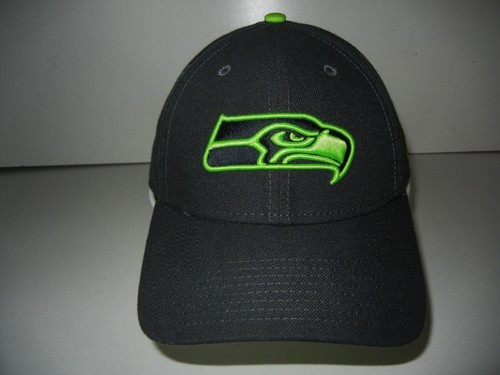 New Era SEATTLE SEAHAWKS Rave Green/Gray NFL FOOTBALL HAT Team Fan ...