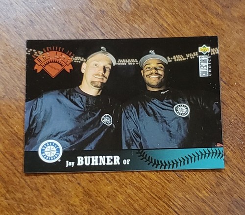 1997 Collector's Choice 333 Jay Buhner Ken Griffey Jr. Mariners ...