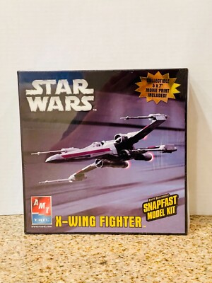 Star Wars X-Wing Fighter Scale Model Kit AMT ERTL Unopened NIB Plastic ...