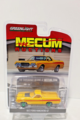GREENLIGHT MECUM AUCTIONS 1972 FORD RANCHERO GT GREEN MACHINE CHASE | eBay