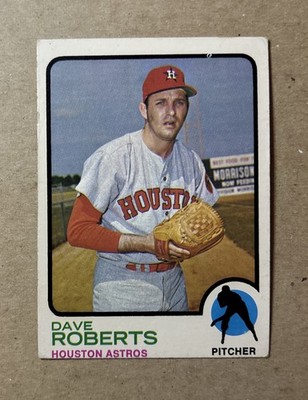 1973 Topps Baseball Dave Roberts Houston Astros Card #39 | eBay
