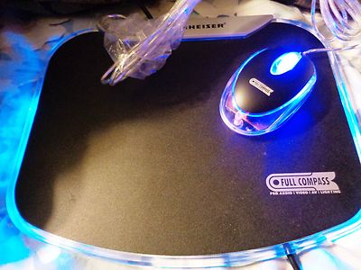 SENNHEISER FULL COMPASS LED ILLUMINATED Pad & MOUSE PS/2 TO USB PRO ...