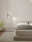 3W LED Bedside Light Fixture Swivel Reading Wall Mounted Lamp Switch ...