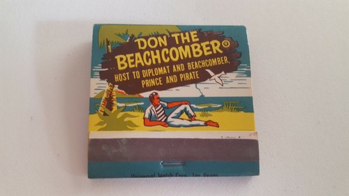 Matchbook Don Beachcomber Hollywood,Palm springs,Corona Del Mar FULL Z4 ...