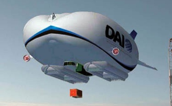 HAV-3 Hybrid Air Vehicles UK HAV3 Airship Wood Model Replica Large Free ...