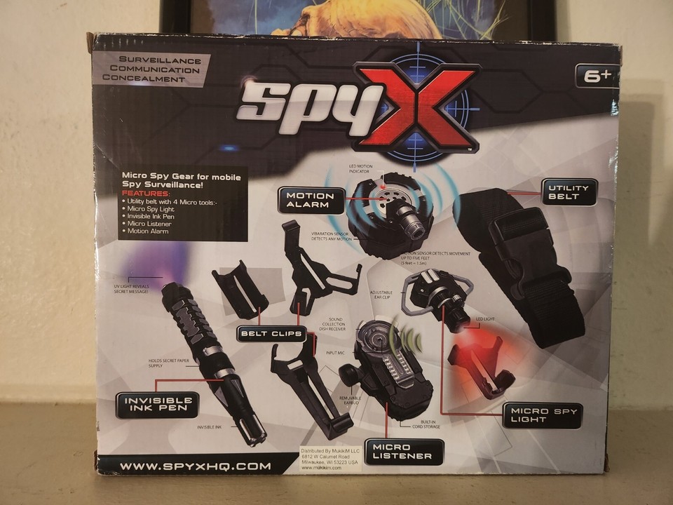 SpyX Micro Gear Set- Award Winning So That You Can Be A Super Spy ...
