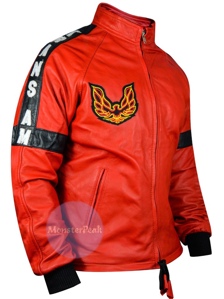 Smokey and The Bandit Leather Jacket Burt Reynolds Red Jacket, (XXS ...