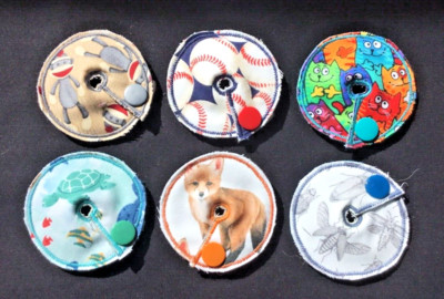 6 Button Buddies - BOYS - Mickey, G Tube, J Peg Feeding Tube Button ...