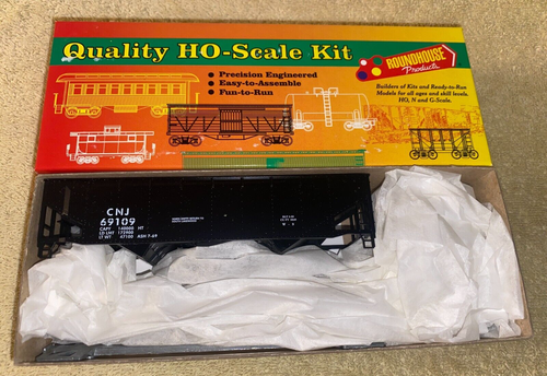 CNJ New Jersey Central 3 Bay Offset Hopper Roundhouse Kit #01626 MINT NEW NOS | eBay