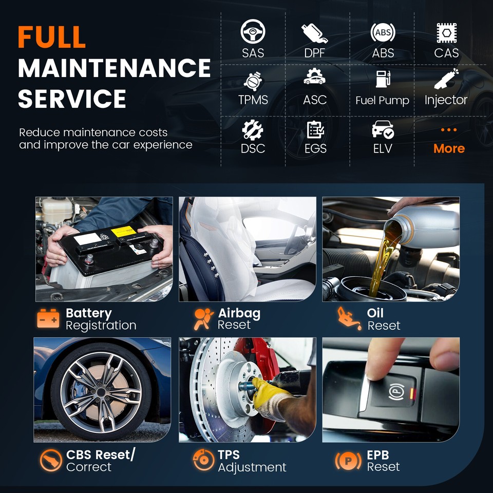 Ancel VD500/VD700/BM500/BM700/LD700/VOD700/BZ700/TD700 OBD2 Code Reader Scanner | eBay