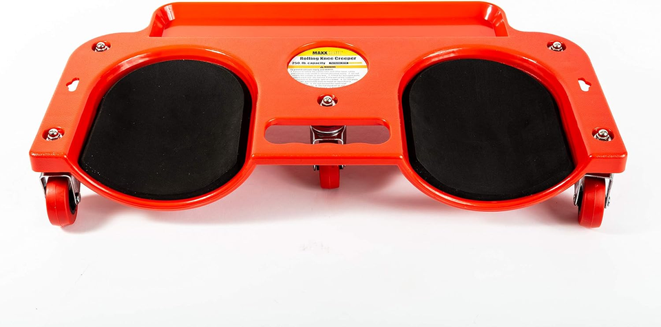 80748 Rolling Knee Creeper/Pads ABS High-Impact Frame, 5 Swivel Castors ...