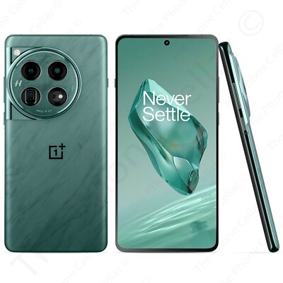 OnePlus 12 512GB Unlocked 6.82" LTPO 50MP NFC WiFi 7 5G Flowy Emerald ...