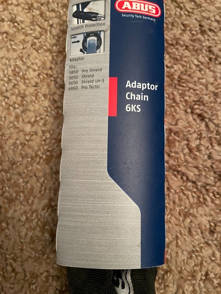 Abus Adapter Chain 6KS 100 cm for 5850 Pro Shield 5650 Shield 4960 Pro ...