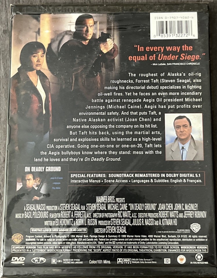 On Deadly Ground (DVD, 1999) 85391322726 | eBay