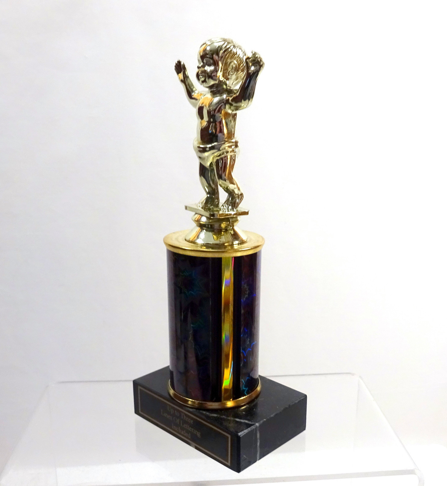 DART CRY BABY TROPHY CRY BABY AWARD FREE LETTERING | eBay