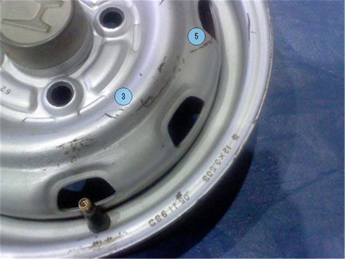 Genuine Honda Acty HH3 HH4 HA3 HA4 steel wheels, set of 4, 12X3.50B JDM ...