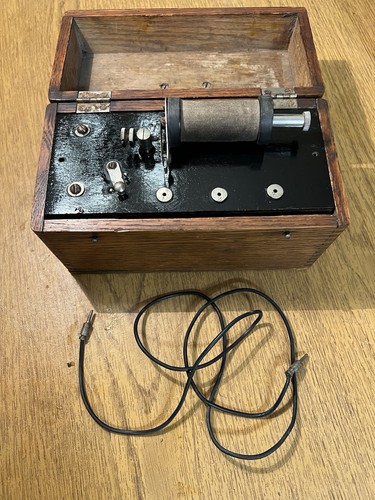 Antique Quack Doctor Machine-with Old Original Battery-Restored-Looks ...