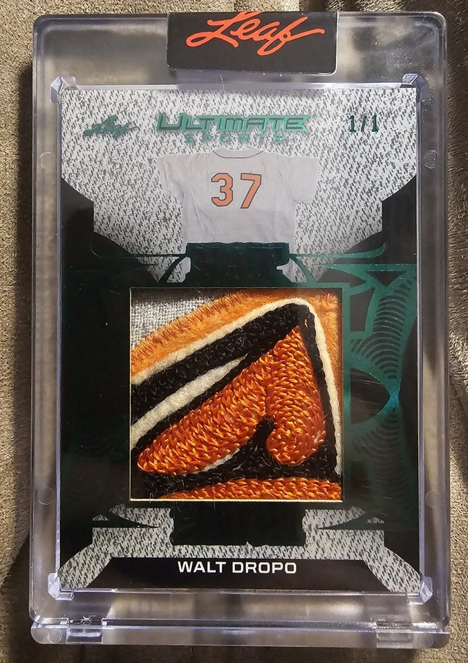 Walt Dropo Leaf Ultimate Sports Emerald Fat Patch GU Jersey Prime Logo ...