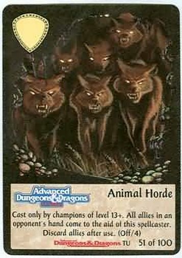 Spellfire The Underdark Animal Horde 51/100 | eBay