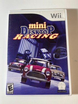 Mini Desktop Car Racing Nintendo Wii 2007 Video Game CIB *CLEAN/WORKS ...