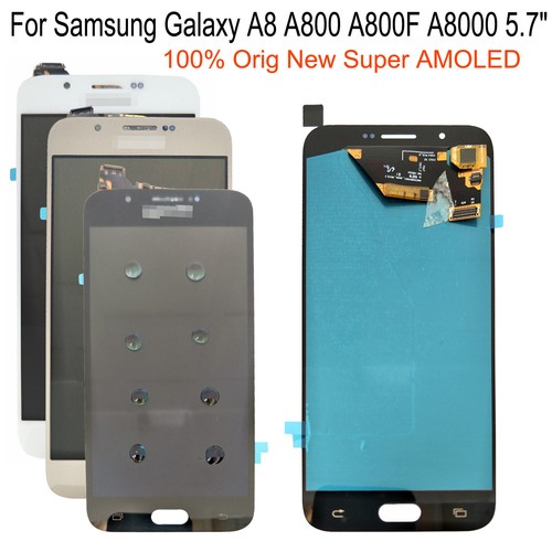 For Samsung Galaxy A8 A800 A800F A8000 5.7" OLED New LCD Display Touch ...