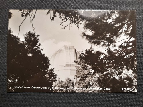 Vintage Mt. Wilson Observatory California Postcard #4 | eBay