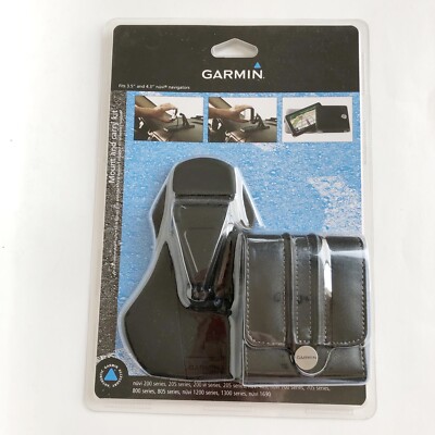 Garmin GPS Mount and Carry Kit - Fits 3.5 & 4.3" Nuvi Navigators | eBay