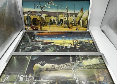 1977 Star Wars Posters Framed Vintage by Letraset | eBay