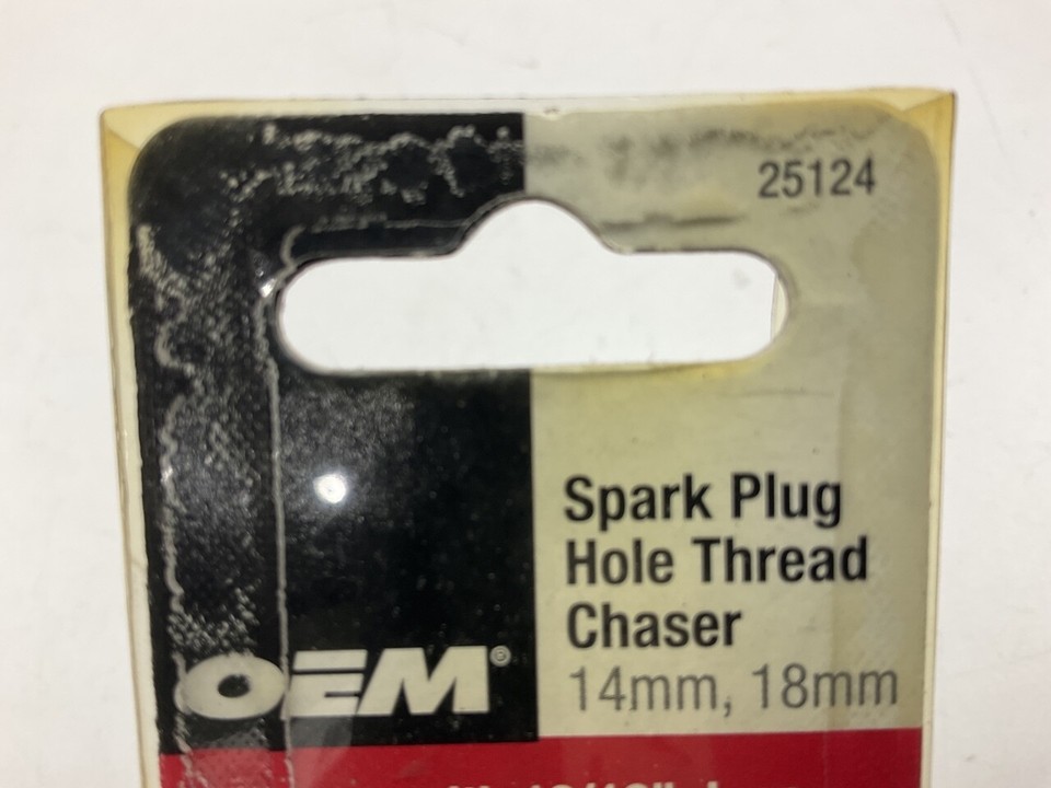 OEM Tools 25124 Metric Spark Plug Thread Chaser - 14mm & 18mm | eBay