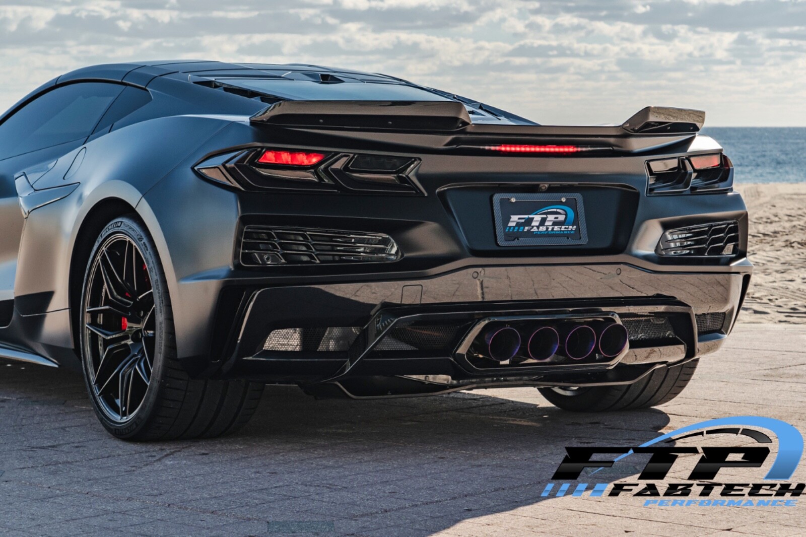 2023+ Corvette Z06 LT6 C8 Exhaust Fabtech Performance USA MADE! Z07 ...