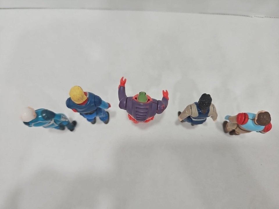 Vintage Tyco Dino Riders Figure Lot Of 5 Krulos,Questar,Aries,Mind Zei ...