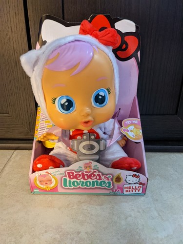 *RARE* NEW in Box - Hello Kitty - Cry Babies Magic Tears Doll by IMC ...