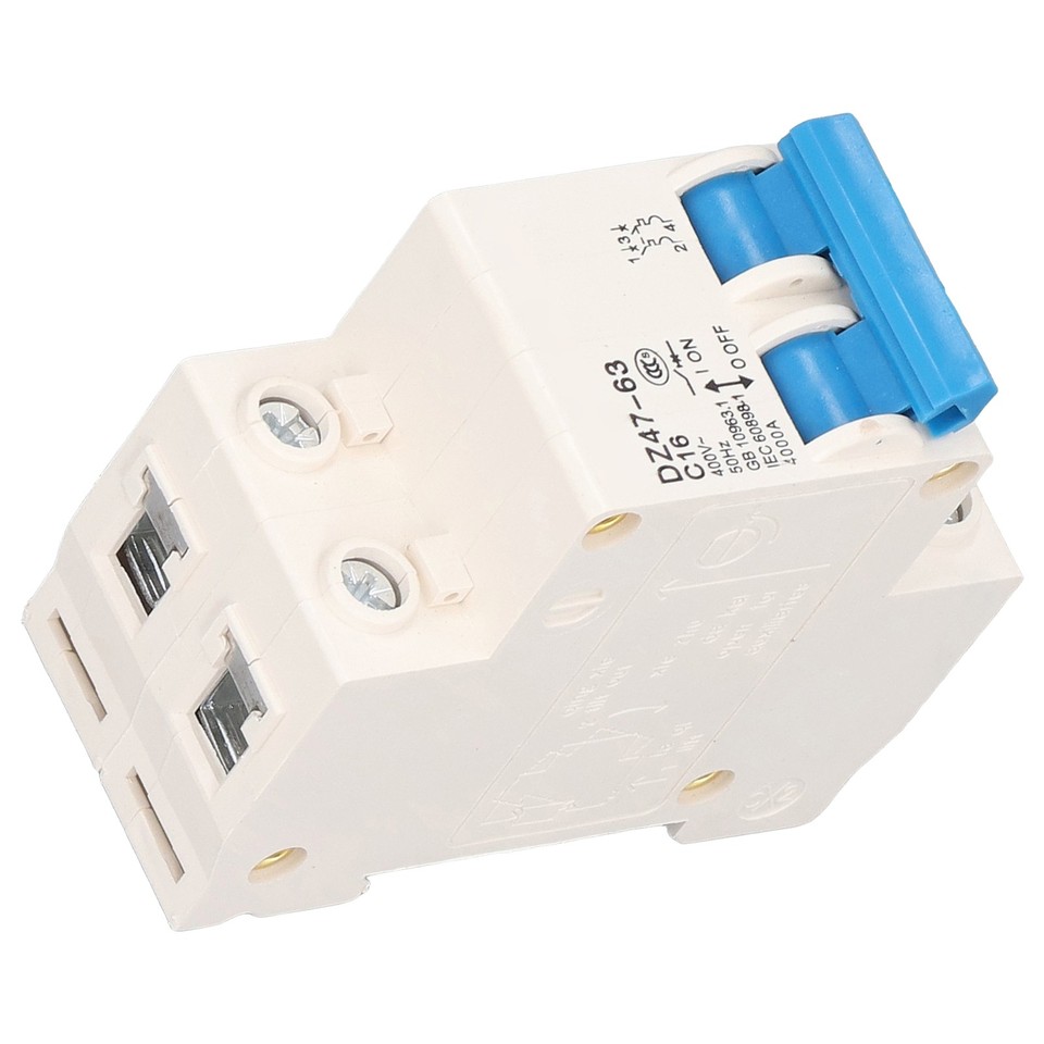 2P Miniature Circuit Breaker Isolation Function 2P Multiple Protection ...