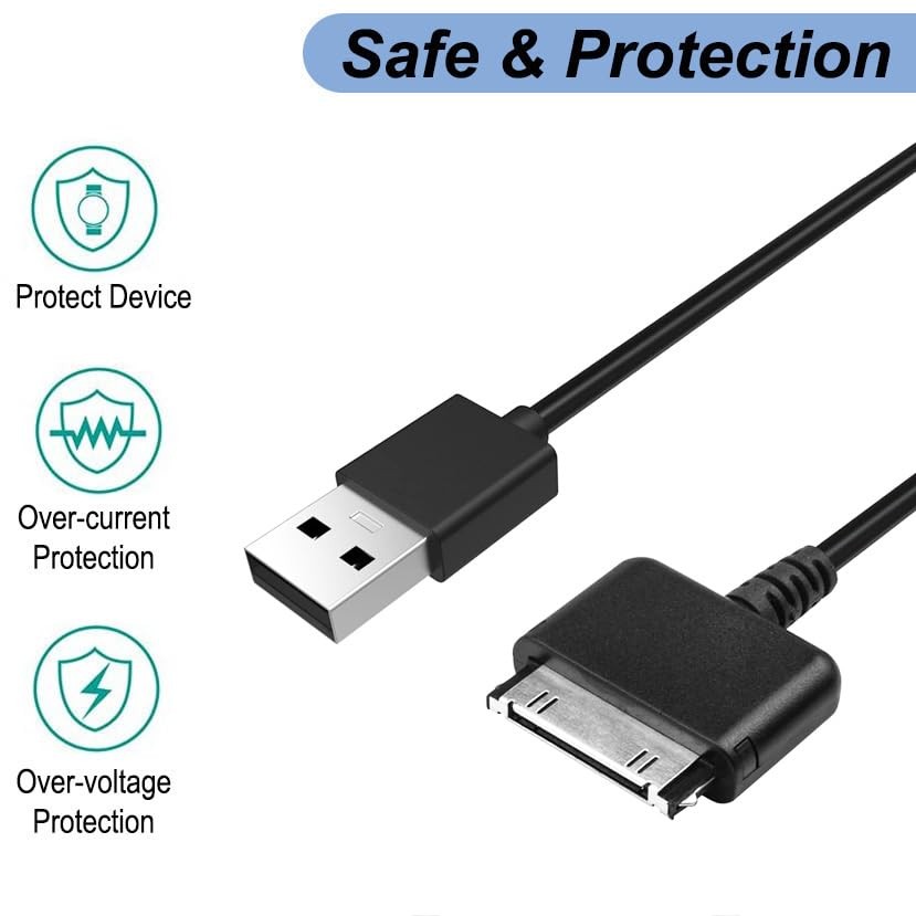 Charger for Nook , USB Charging Data Cable Cord for Barnes & Noble Nook ...