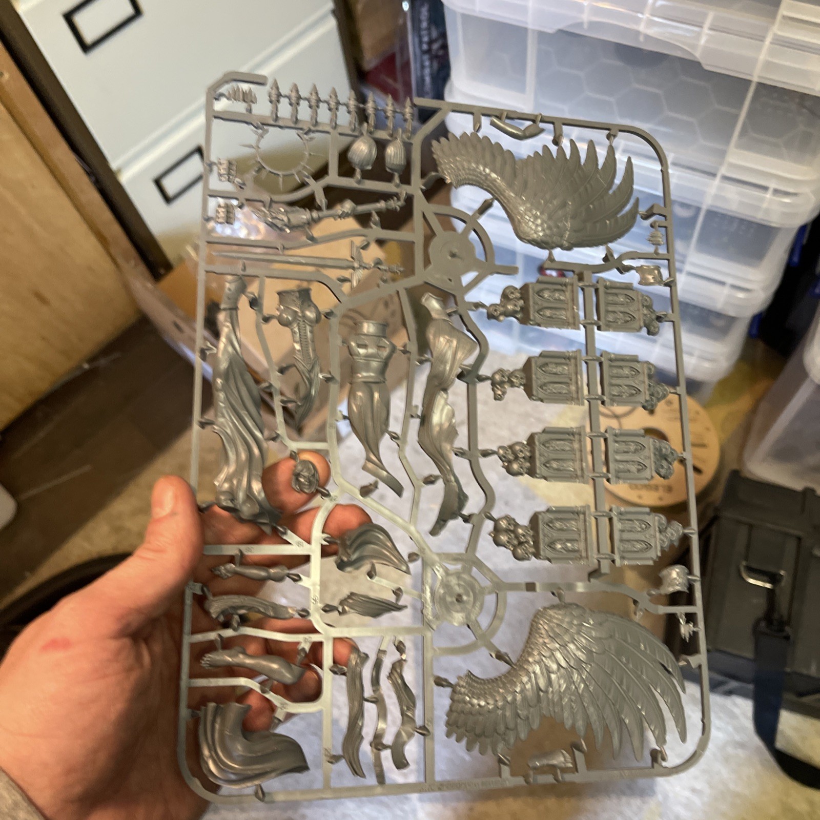 Angel Shrine Statue KILL TEAM Squad on Sprue Blood and Zeal 40K new on ...