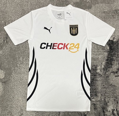 Puma | Check24 | Deutschland Fan Trikot | Gr. M | weiß ⚡️Blitzversand⚡️ ...