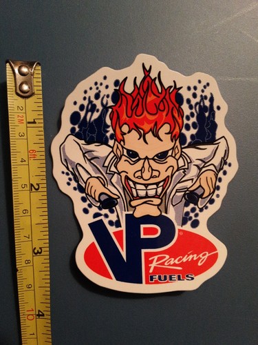 NHRA VP Racing Decal 3 1/2 " Mad Scientist | eBay