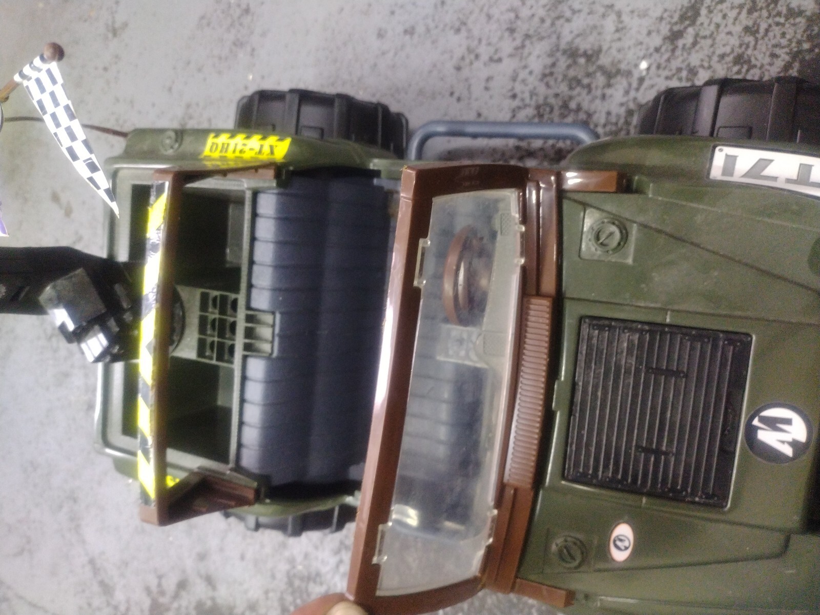 Vintage 1993 Hasbro Action Man 4x4 Army Jeep XT71 | eBay UK