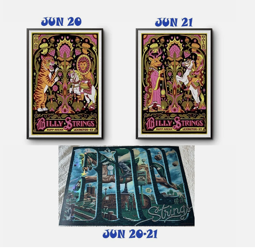 ~HOT!~ Billy Strings June 20-21 2025 Rupp Arena Lexington KY Tour ...