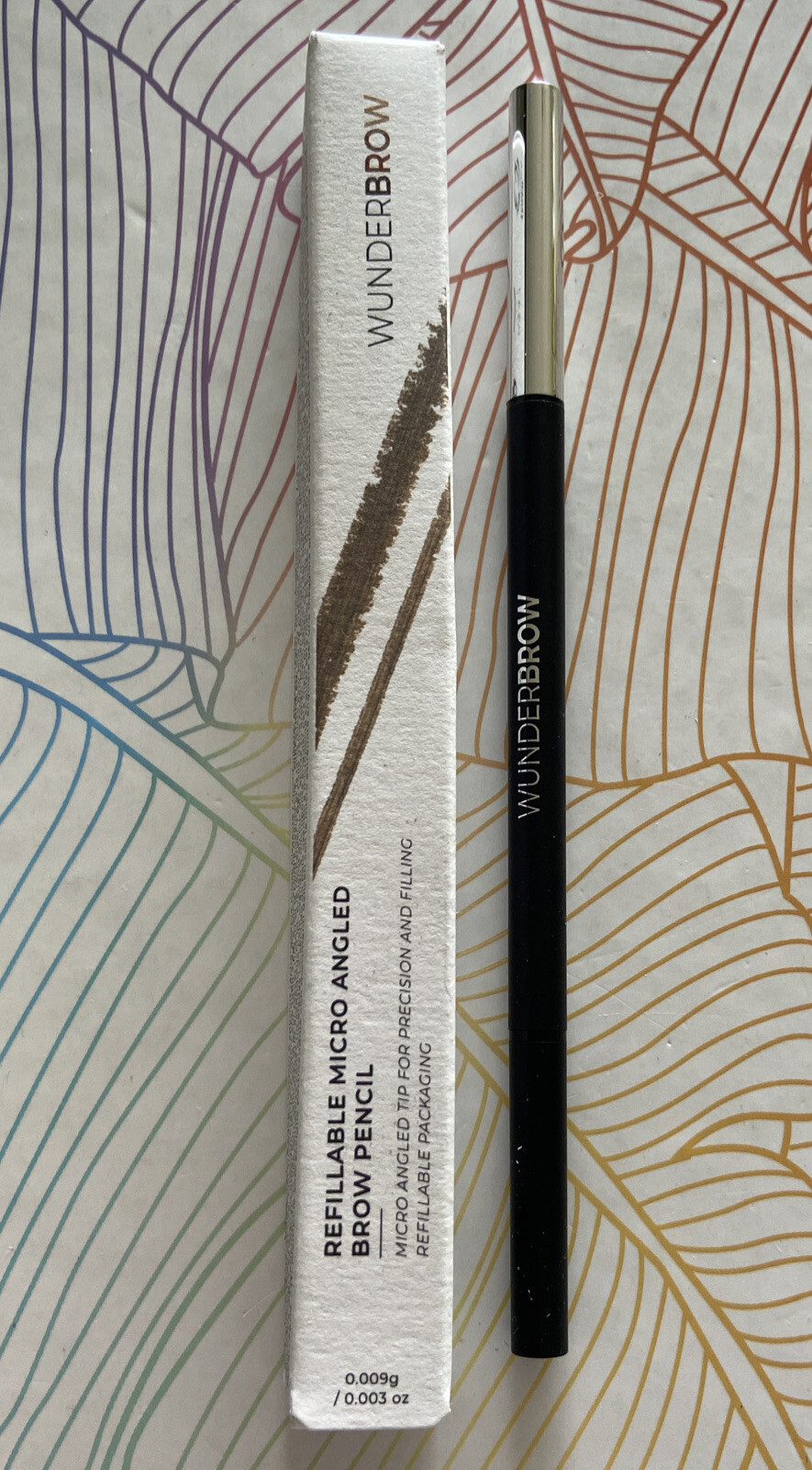 Wunderbrow Refillable Micro Angled Brow Pencil Brunette 0.009g Brand ...