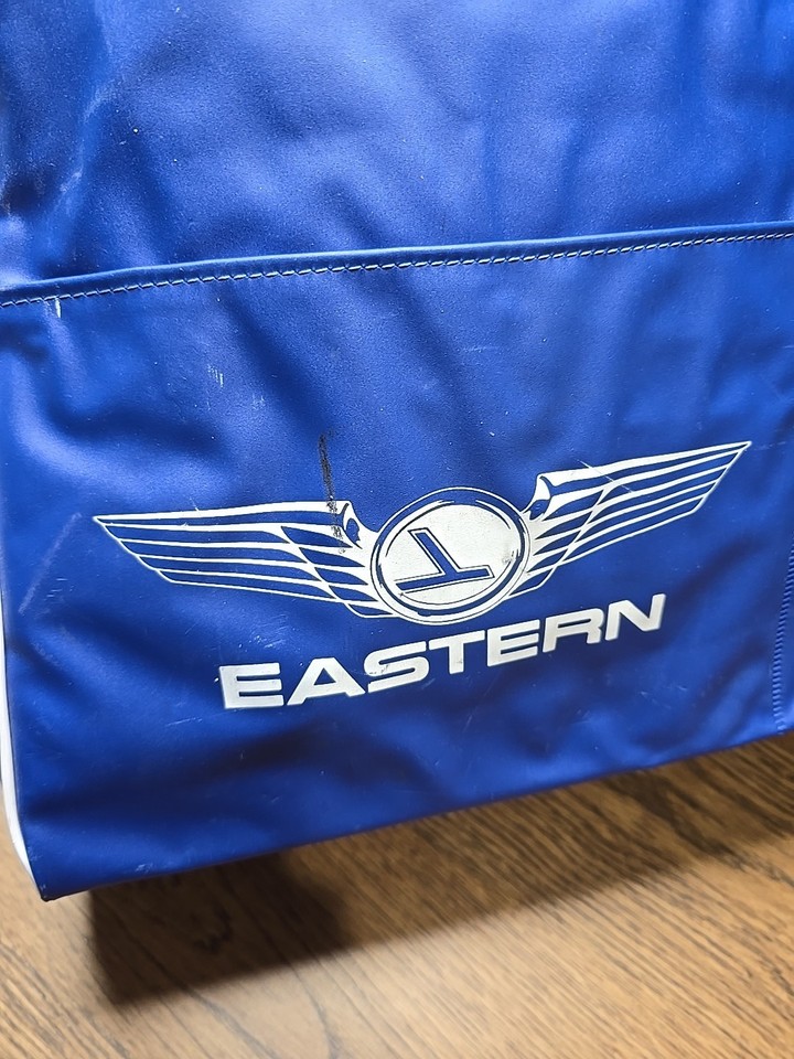 Eastern Airlines Wings Logo Vintage Carry On Travel Bag NO ZIPPER | eBay