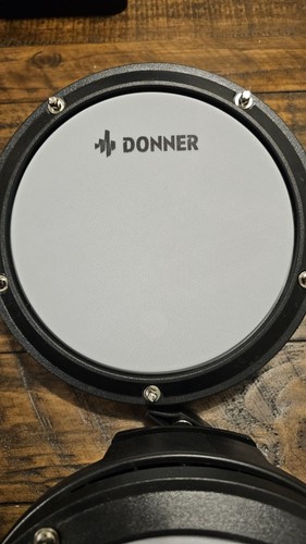 Donner DED-80 Open Box Tested 100% 2 Mesh Pad Snare Or Tom. Electric ...