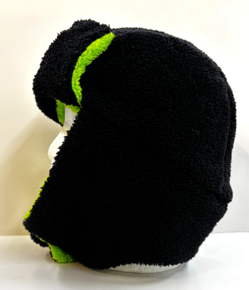 Disney The Muppets Kermit-The-Frog Face Beanie Hat Reversible, NEW w ...