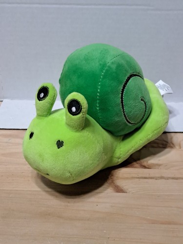 Nanco Green Snail Plush Stuffed Animal Toy 8" | eBay