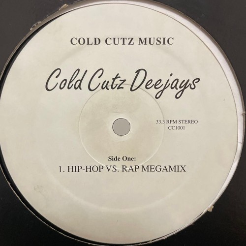 Cold Cutz Hip Hop 12" with DJ Spinbad MegaMix Remix - Used | eBay