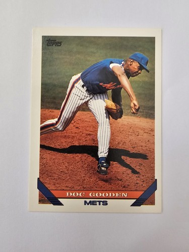 1993 Topps #640 Doc Gooden New York Mets Dwight | eBay