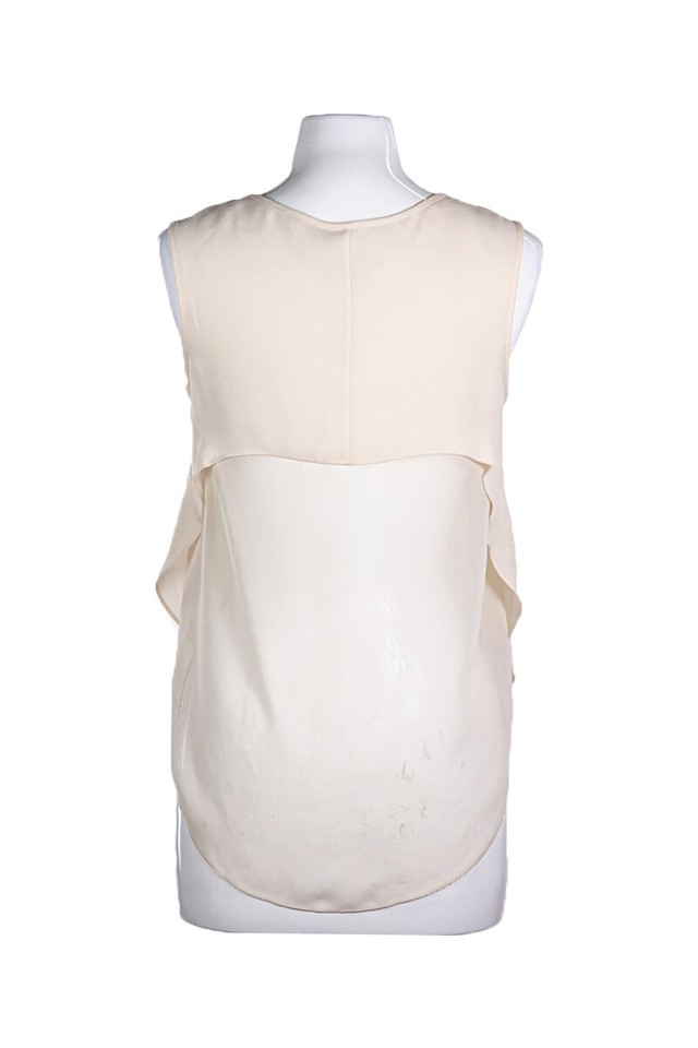 Rag & Bone Women Tops Tank Tops MED White Triacetate | eBay
