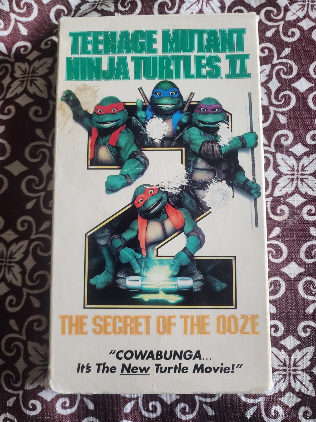 Teenage Mutant Ninja Turtles 2 II Two - The Secret of the Ooze (VHS ...