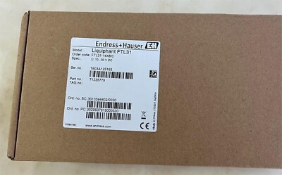 Endress+Hauser FTL31-AA4U2AAW5J FTL31-14X8/0 Liquiphant FTL31 NEW IN ...